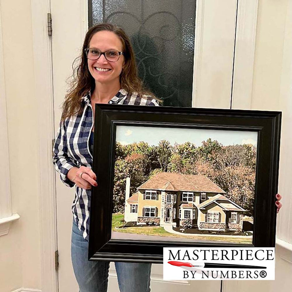 Photo to Paint By Numbers. Create Your Own Masterpiece. – Masterpiece ...